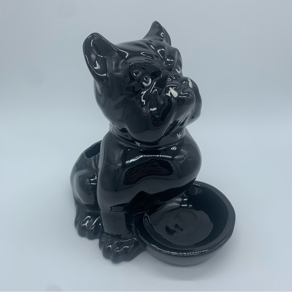 Accents | Vintage Ceramic Hickok Bulldog Wallet Change Trinket Dish ...